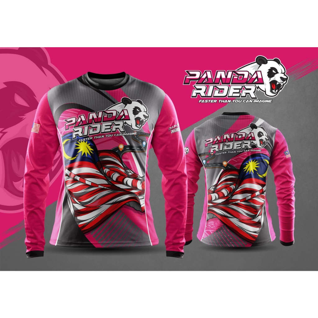 Camiseta PANDA Rider Baju Exclusiva RAIDER-MANTOP BEB | Shopee Brasil