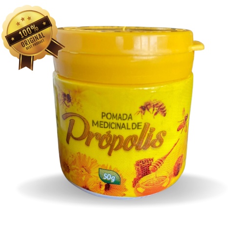 Pomada Medicinal De Própolis 50g - Creme Concentrado | Shopee Brasil