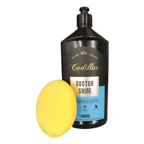 Doctor Shine Revitalizador Cadillac 500ml C/aplicador | Shopee Brasil