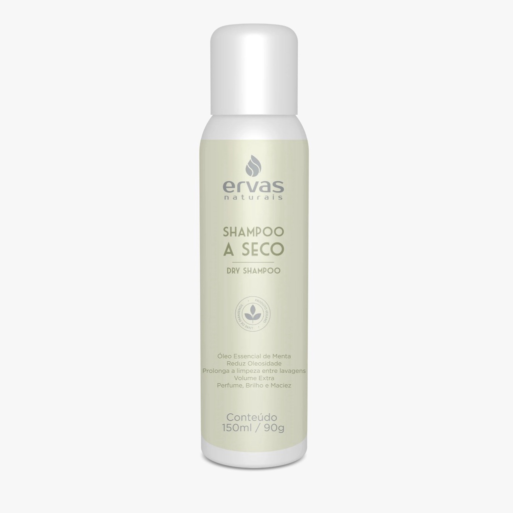 Shampoo a Seco Ervas Naturais Dry 150ml | Shopee Brasil