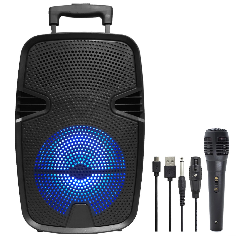 Caixa De Som Alça Grande 25w Bluetooth e Microfone KTS-1126 | Shopee Brasil