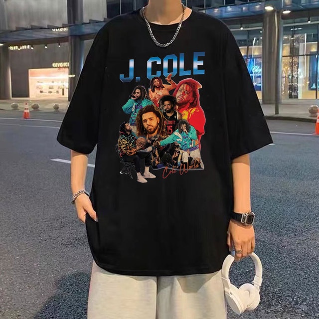 Camiseta Básica Rapper J. Cole | Shopee Brasil