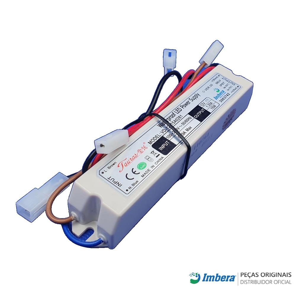 Adaptador Fonte De Leds Imbera Bivolt VRS16 VR08 Original | Shopee Brasil