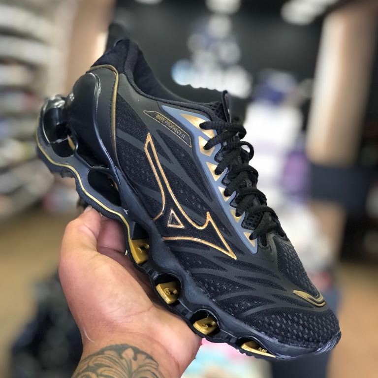 Tênis Mizuno Pro 11 de Chavão Lançamento Prophecy 11 X Masculino ...