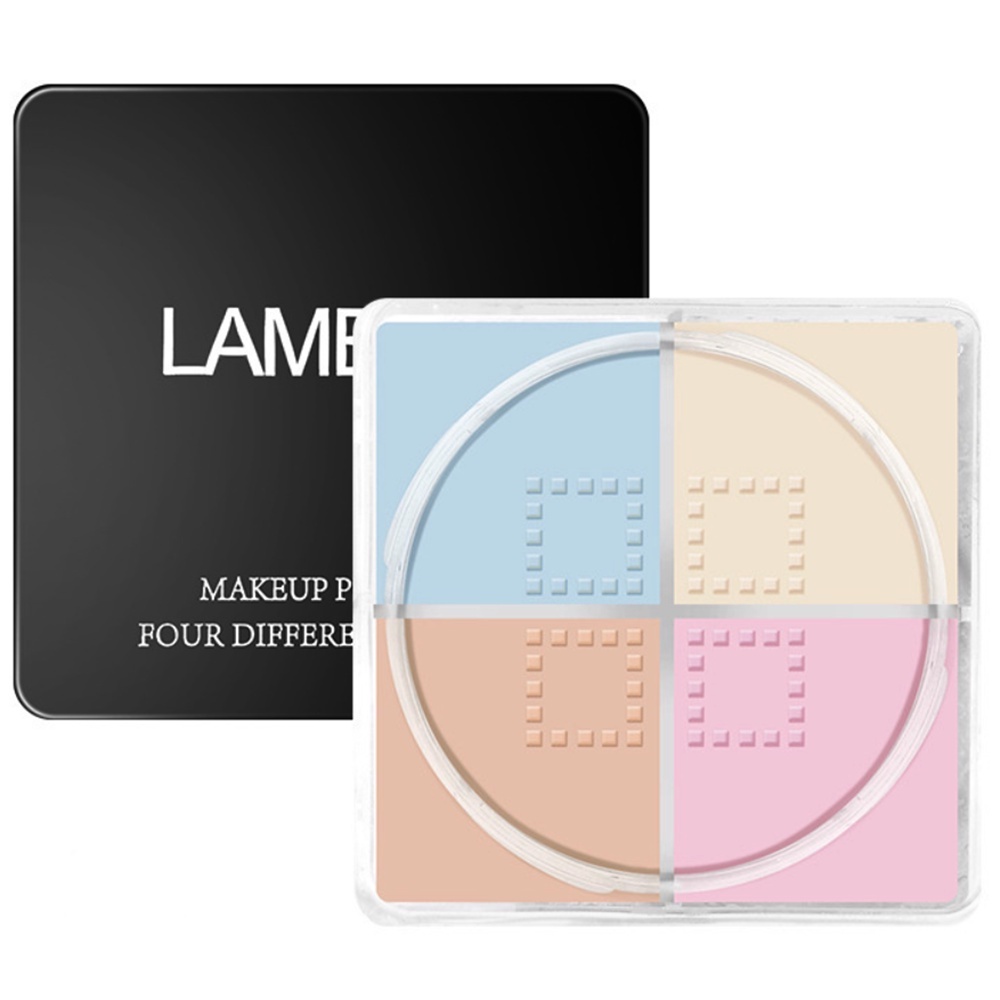 4 Cores Corretor De Pó De Correção Acabamento Mate Solto Brilhante ...