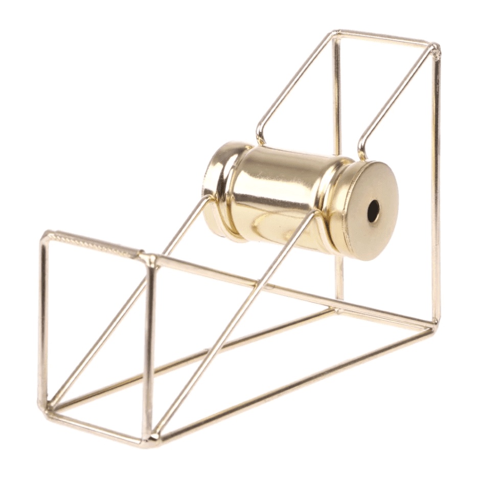 Porta Durex Golden Suporte De Fita Fina Washi Tape Decorativa Metal ...