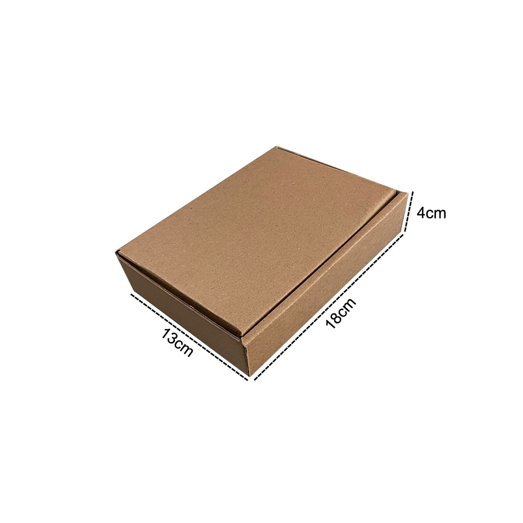 100 Caixas de Papelão 18x13x4 Pac Mini Montável Ultra Resistente ...