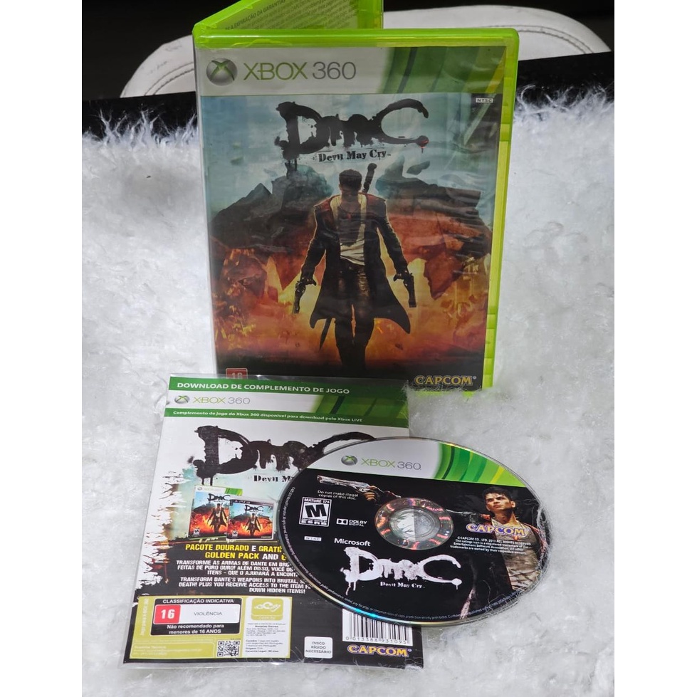 Xbox 360 jogo - DMC Devil May Cry | Shopee Brasil