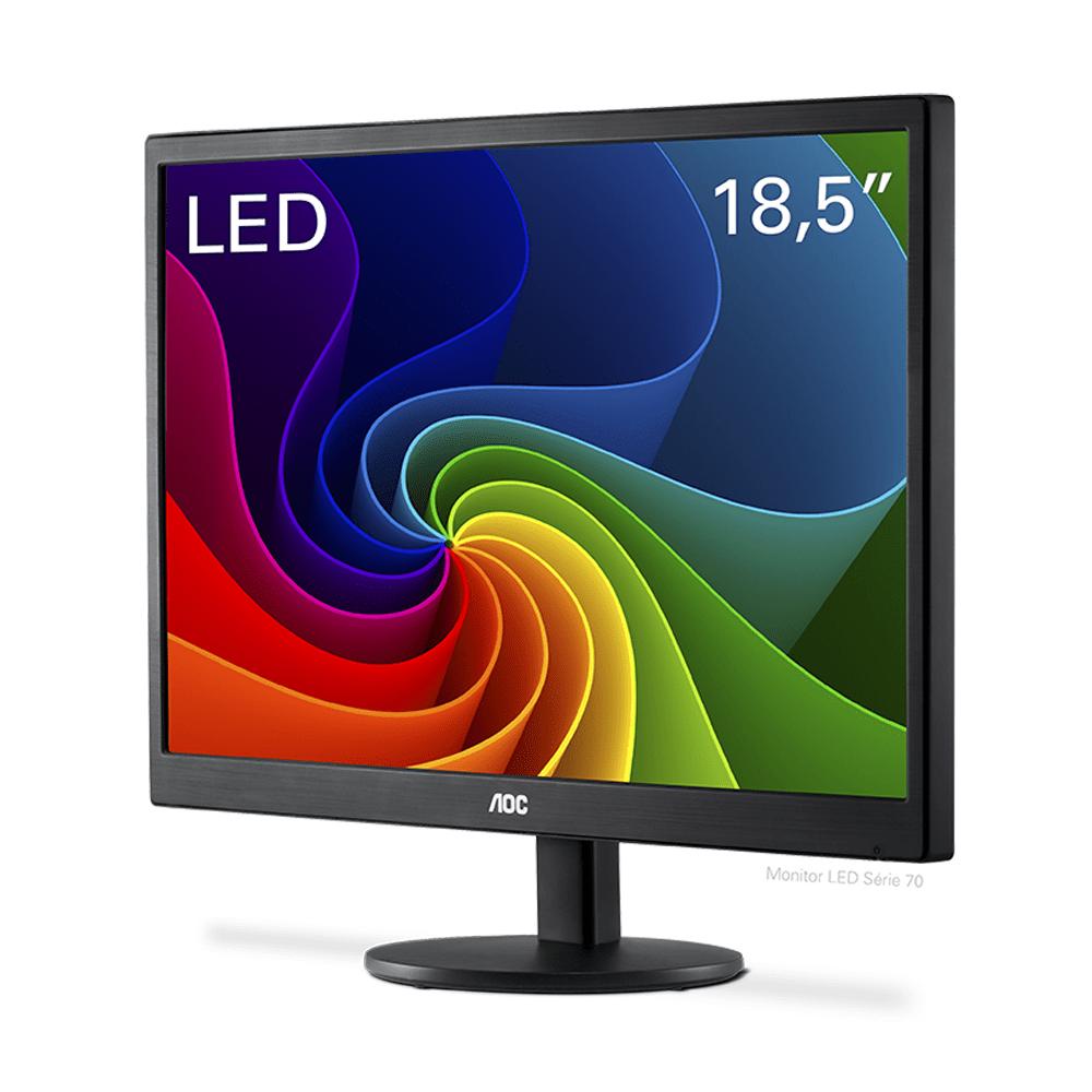 Monitor Aoc 18,5 Led WideScreen E970swhnl Hdmi e Vga | Shopee Brasil