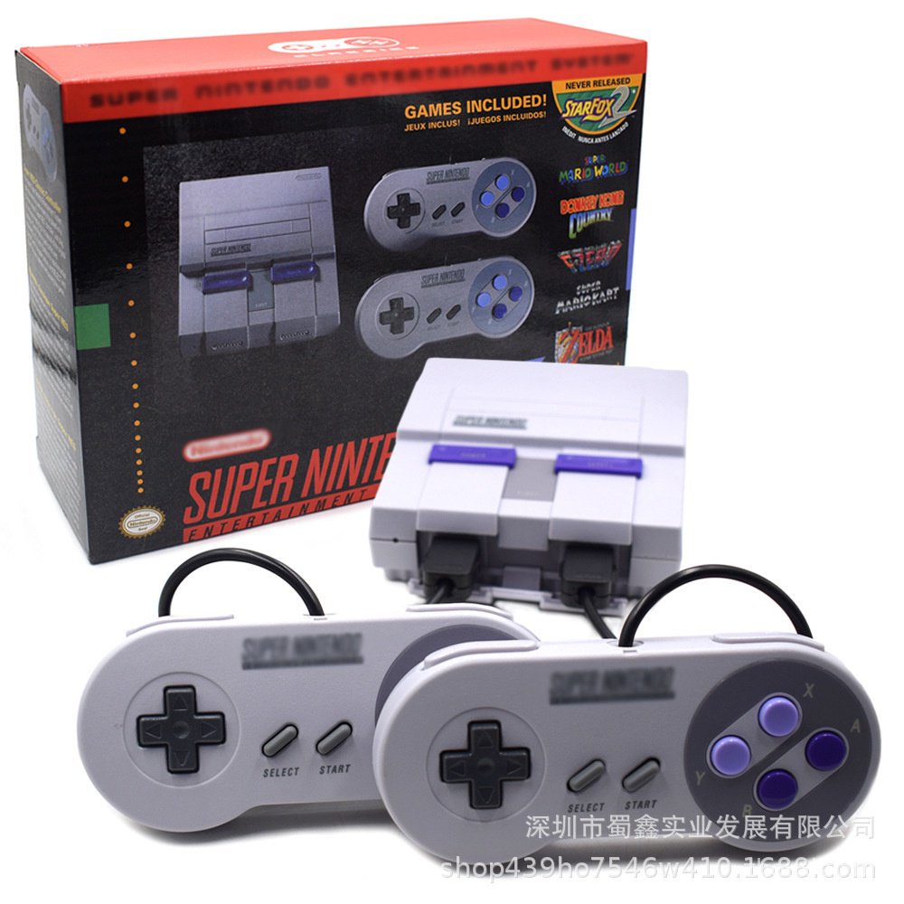 Super NES Nintendo 21 jogos SNES Game Console 16 bits SNES mini console ...