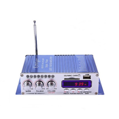 Amplificador De Som Com FM Usb 2 Canais 40 W Rms Potencia | Shopee Brasil