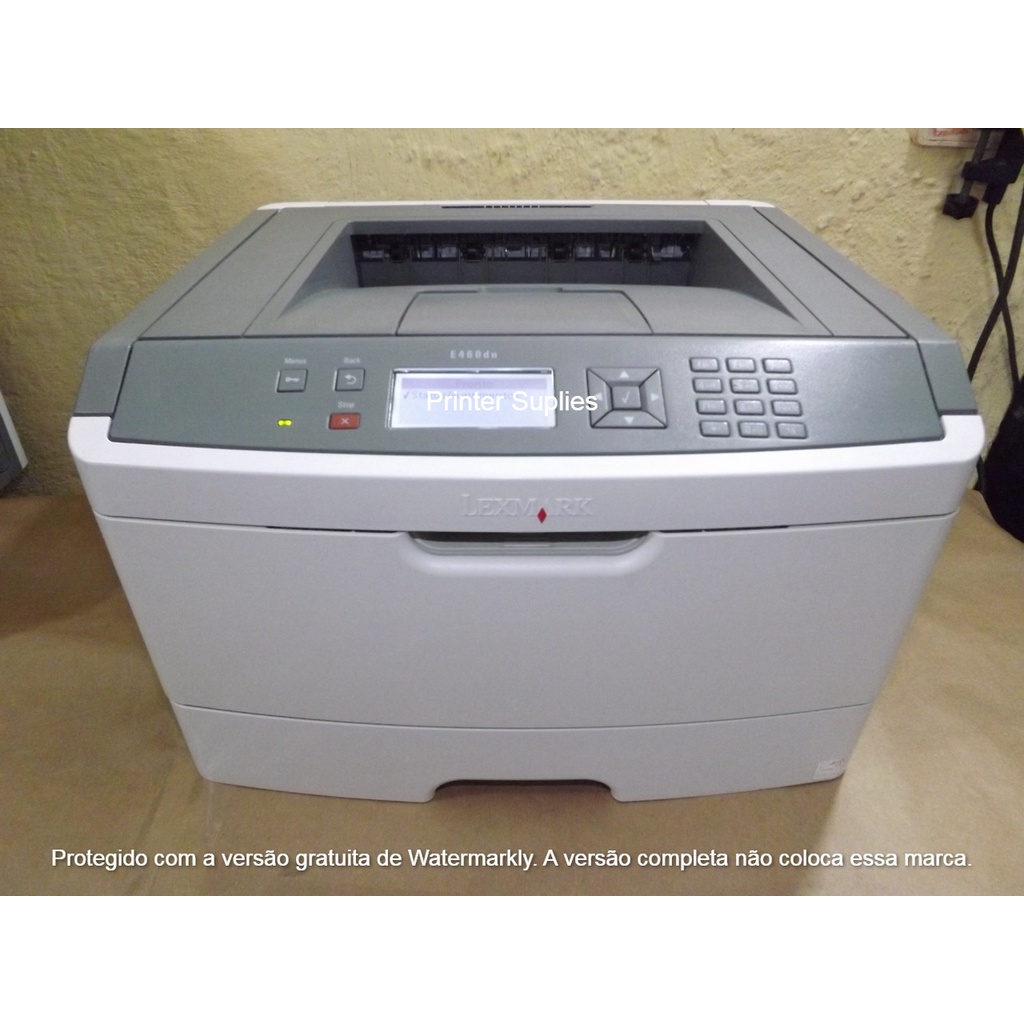 Impressora laser Lexmark E460dn | Shopee Brasil