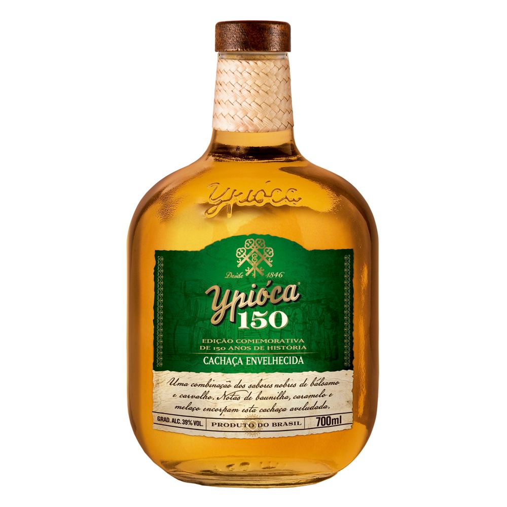 Cachaça Ypioca 150 Anos 700ml | Shopee Brasil