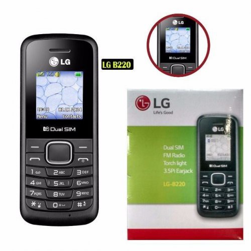 Celular LG B220 Dual Sim 100% Original Radio Fm | Shopee Brasil