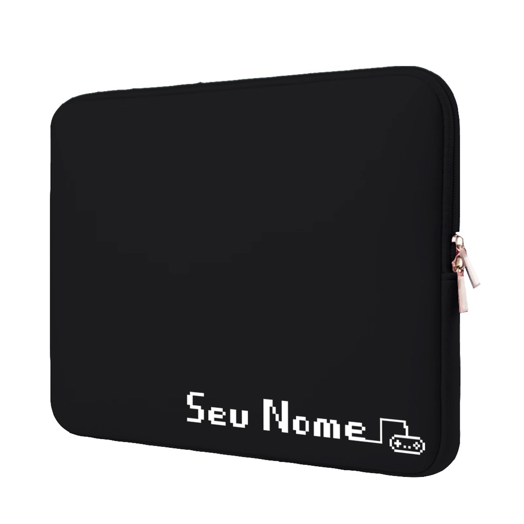 Capa Case Pasta Maleta Notebook Macbook Personalizada Neoprene 17.3/15. ...