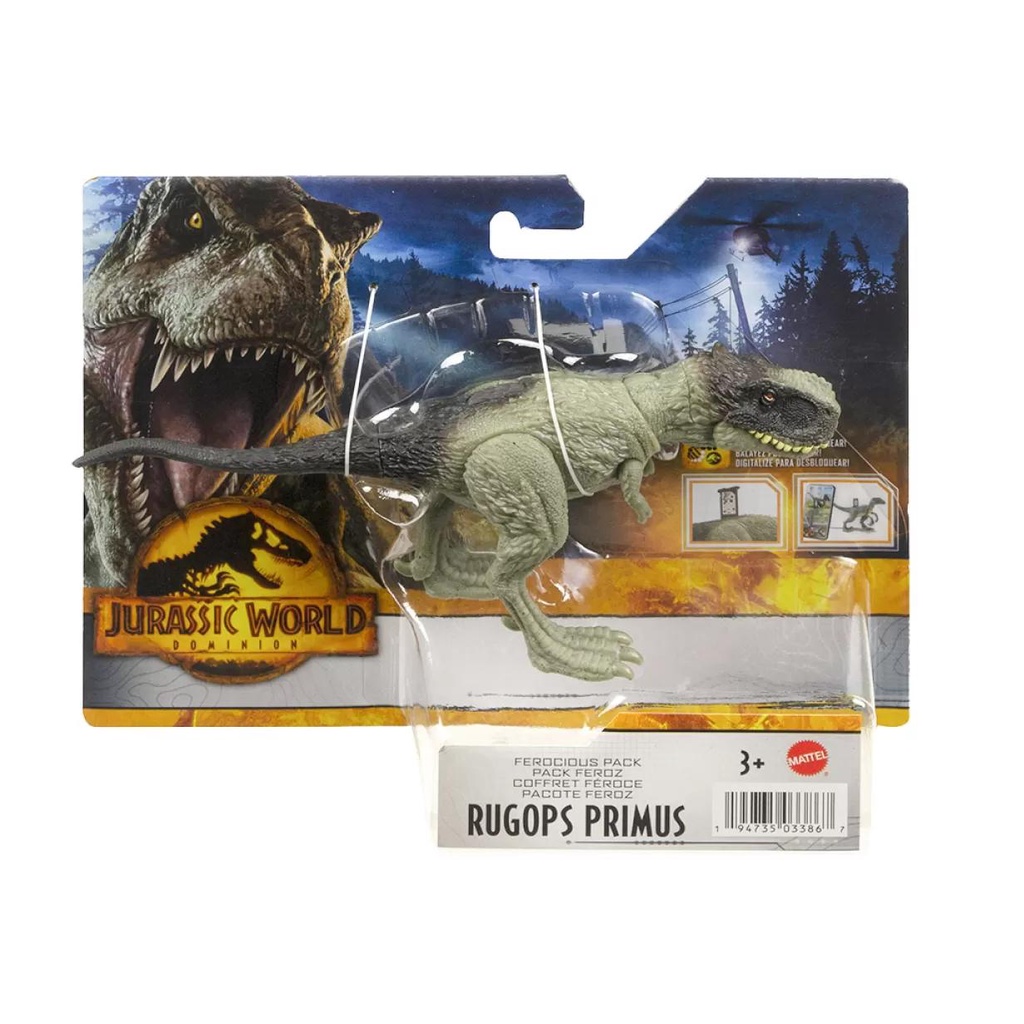 Dinossauro Rugops Primus Jurassic World Mattel | Shopee Brasil