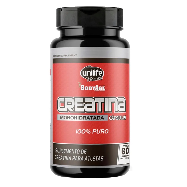 Creatina ATP Monohidratada 60 Capsulas - unilife | Shopee Brasil