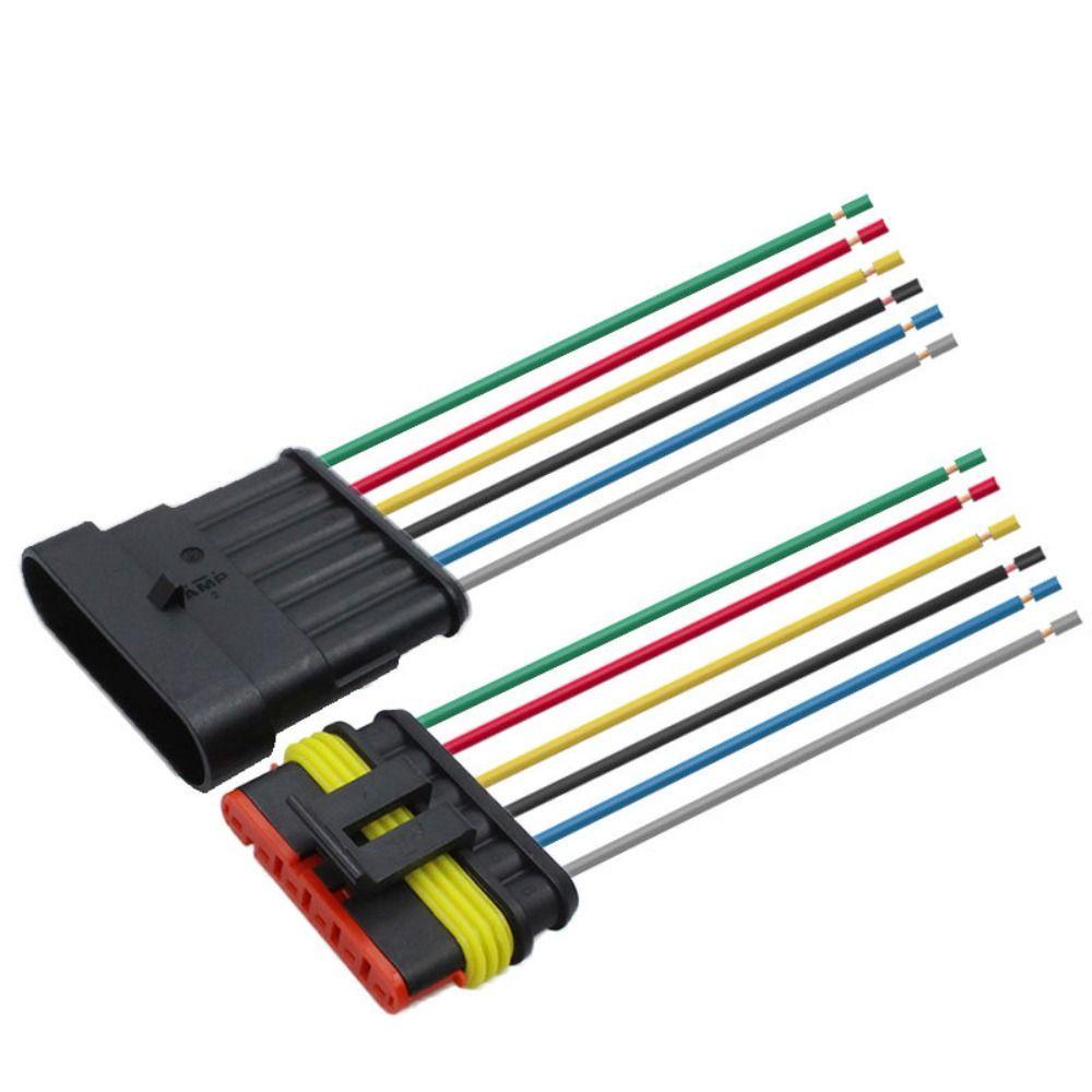 Conector Elétrico STAC Para Carro Unidade De Plug-In Motocicleta 1P 2P 3P 4P 5P 1 2 3 4 5 6 Way ...