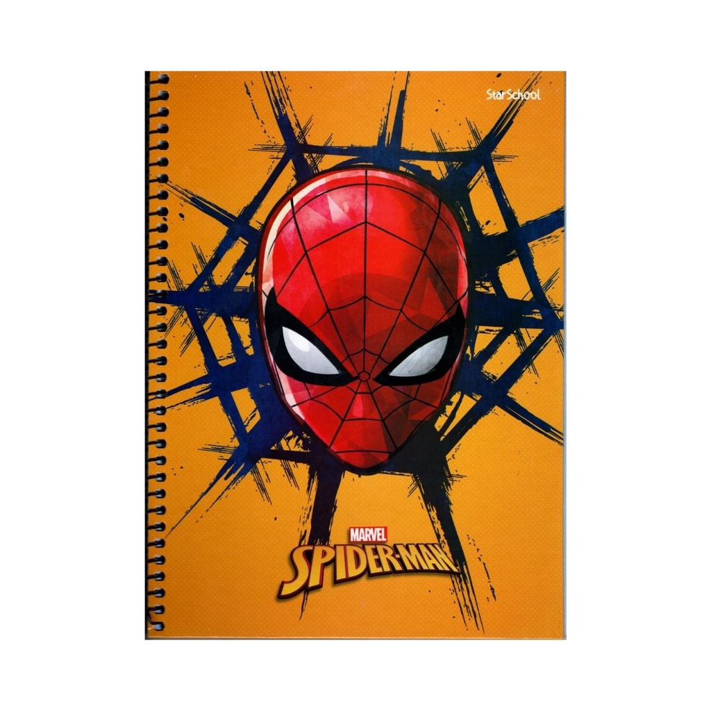 CADERNO 1 MATERIA COM ARAME HOMEM ARANHA 80FLS - JANDAIA | Shopee Brasil