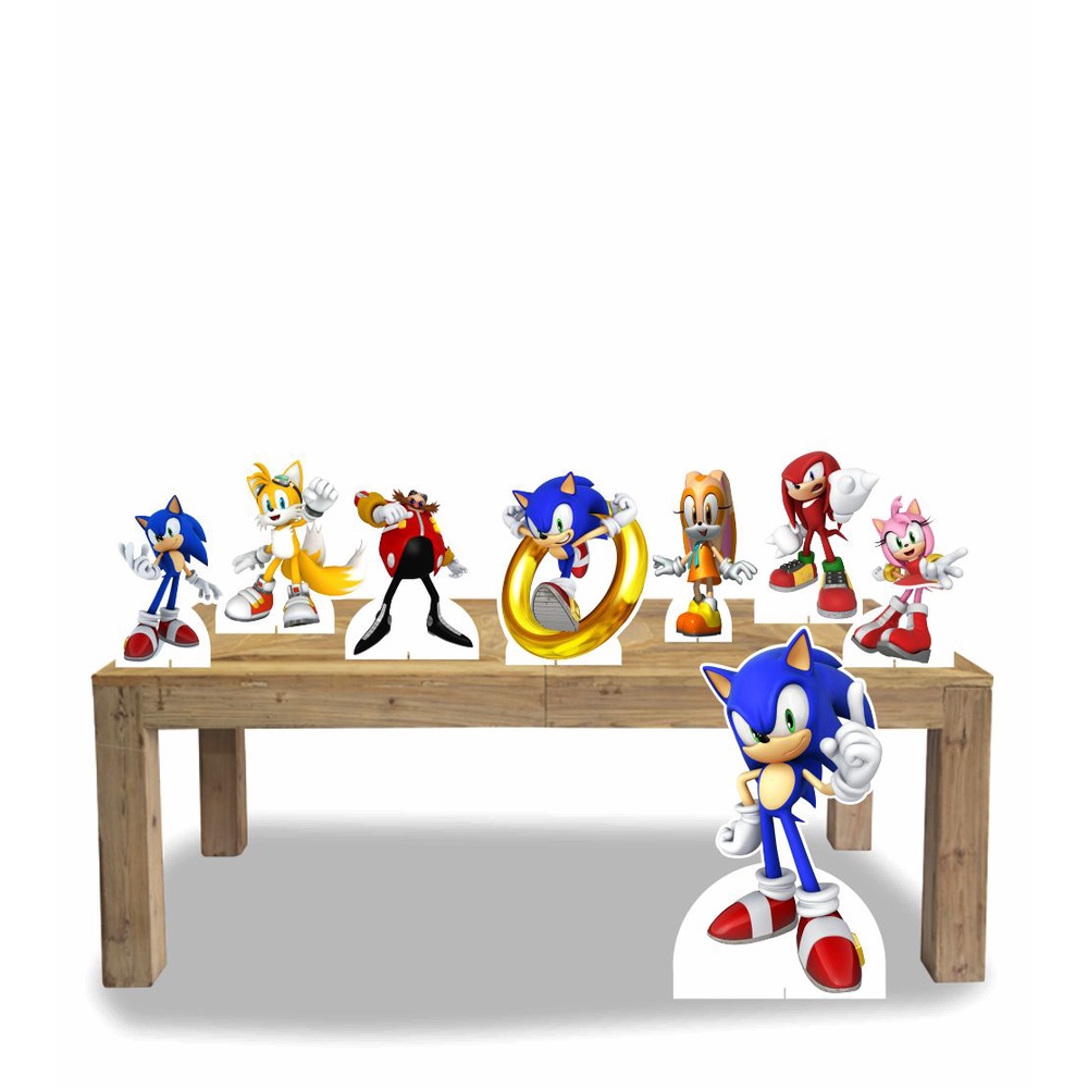 Kit Display MDF Sonic 1 Totem + 7 Displays | Shopee Brasil