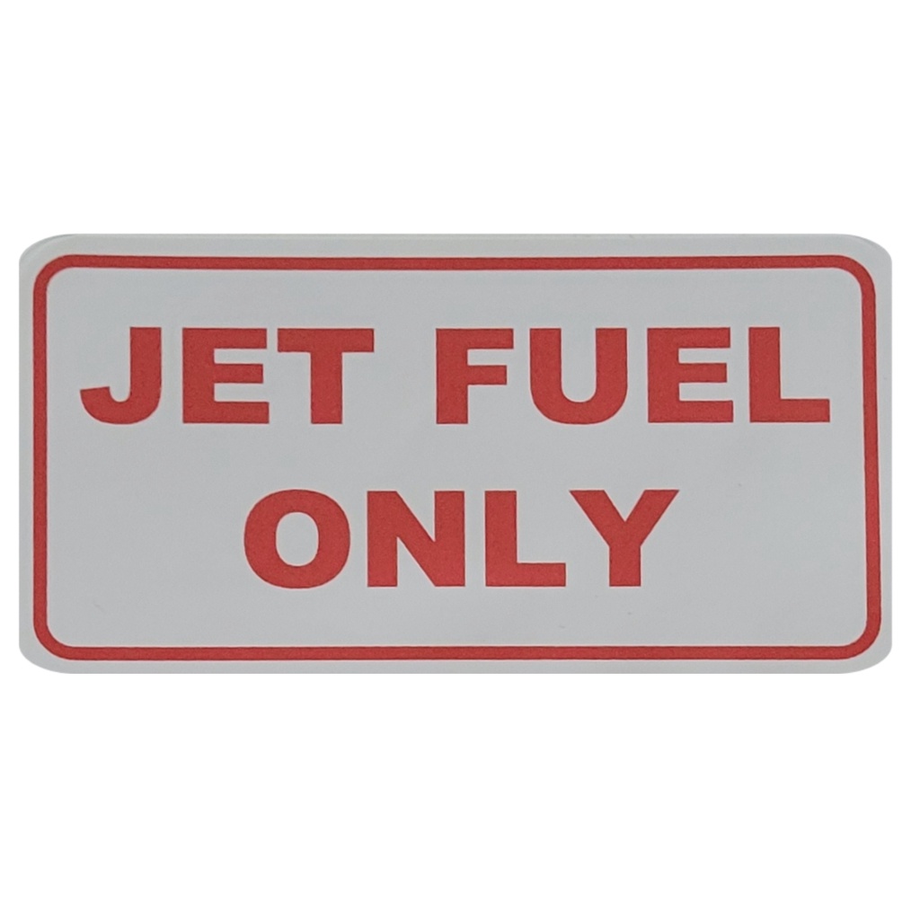 Adesivo Jet Fuel Only Avião Aviação | Shopee Brasil