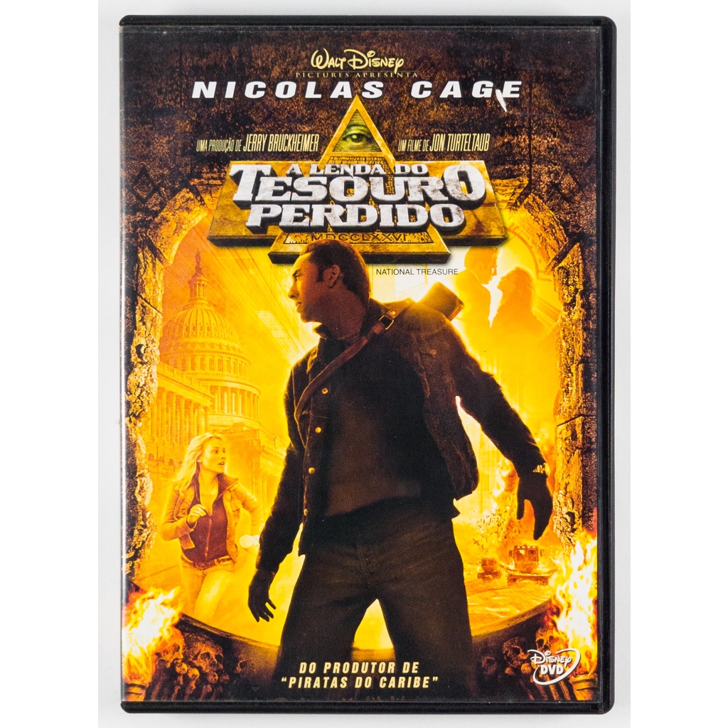 DVD A Lenda do Tesouro Perdido | Shopee Brasil