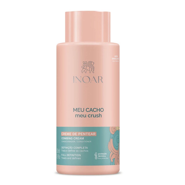 Inoar Creme de Pentear Meu Cacho Meu Crush 500ml | Shopee Brasil