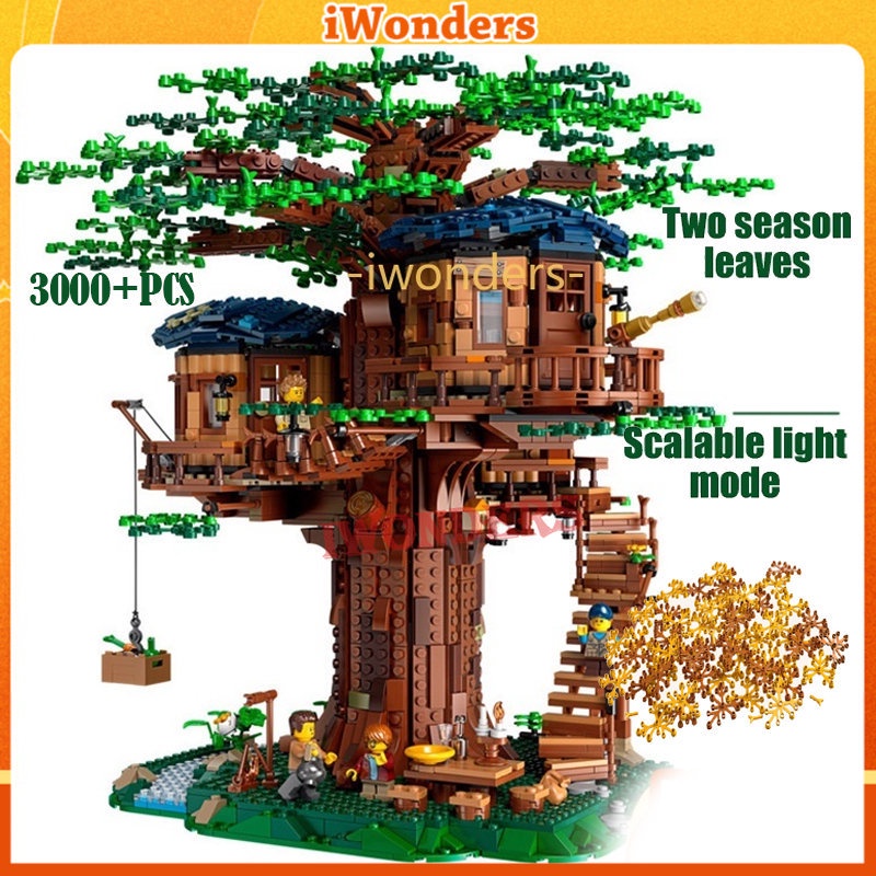 LEGO Creative Big Tree House Building Blocks Blocos De Construção De ...