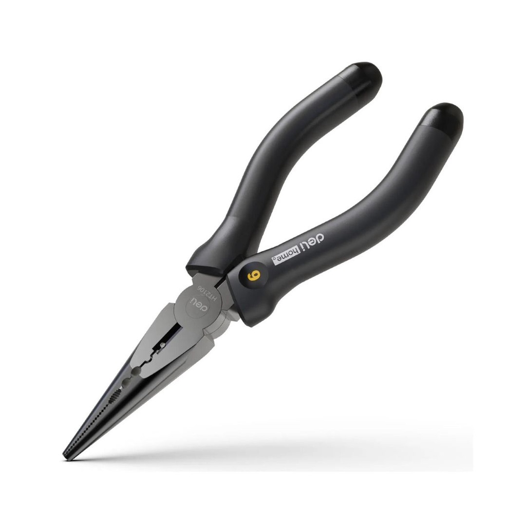 Alicate Agulha Bico 6 Polegadas Multifuncional Deli | Shopee Brasil