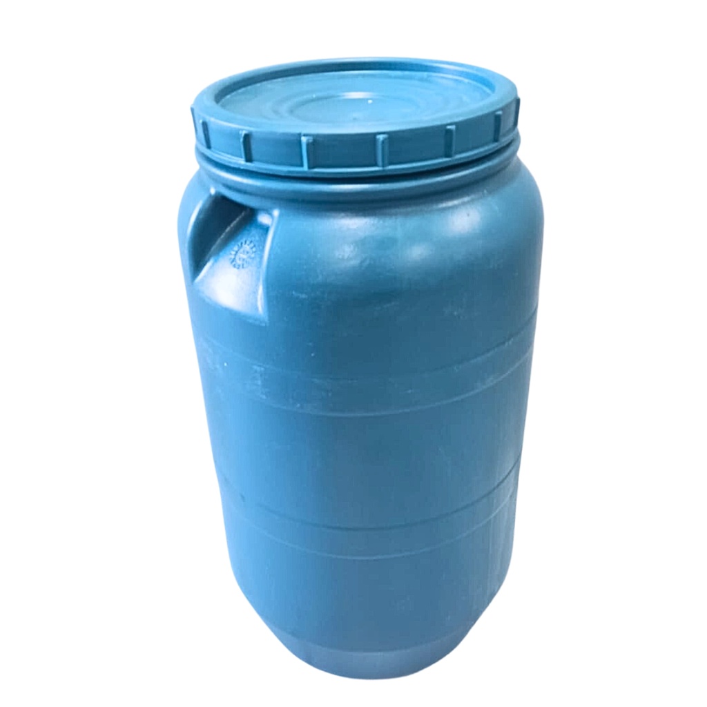 Tambor Barrica Tonel Plastico 90 LT Usado | Shopee Brasil