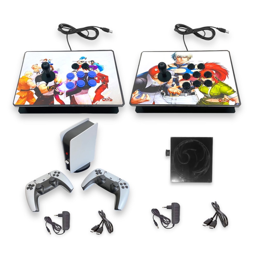 Modelo The King of Fighters 2 Fliperama Arcade - Kit 4 Controles ...