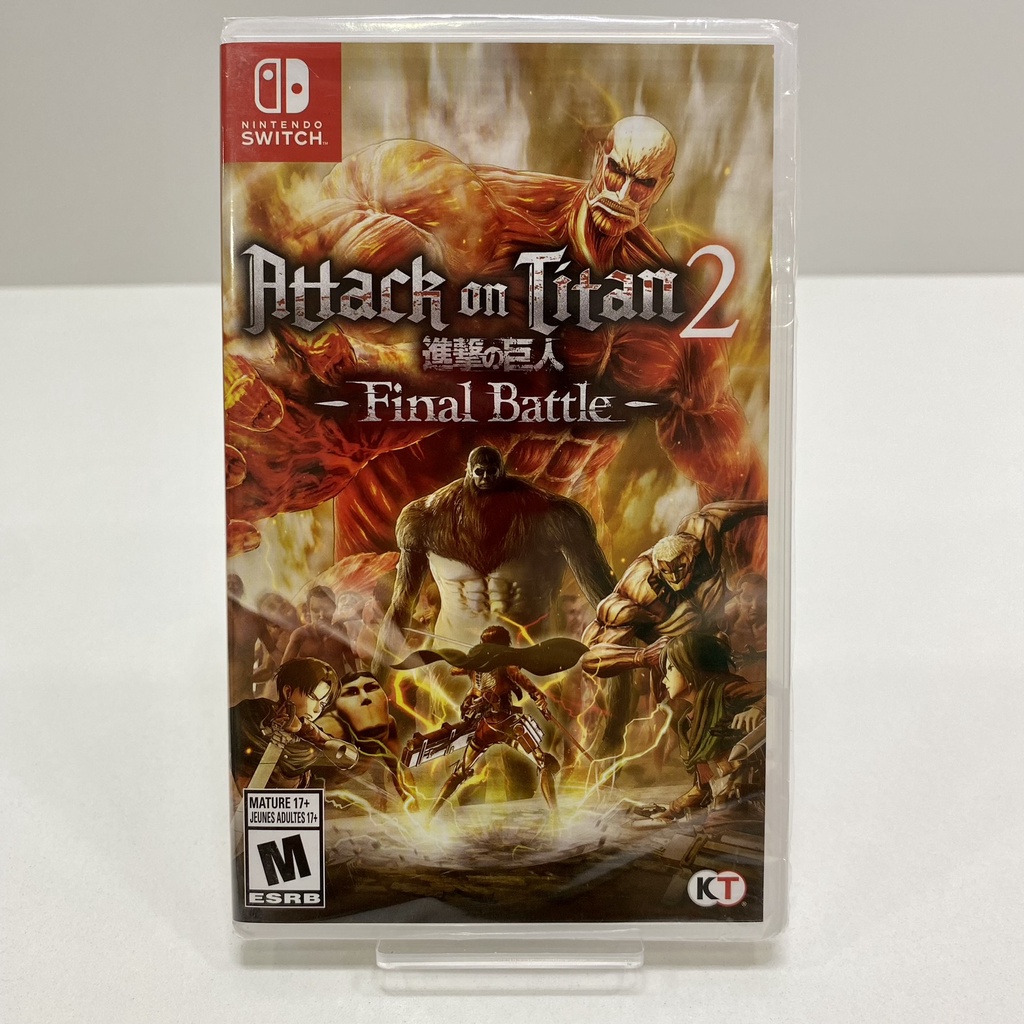 Attack on Titan 2 Final Battle Nintendo Switch Novo Lacrado | Shopee Brasil