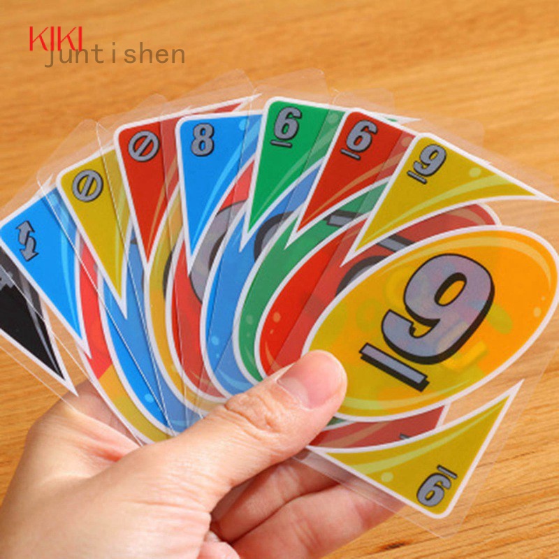 Cartão Plástico Uno Crystal Pressão Da Água À Prova De A6KP 33 | Shopee Brasil