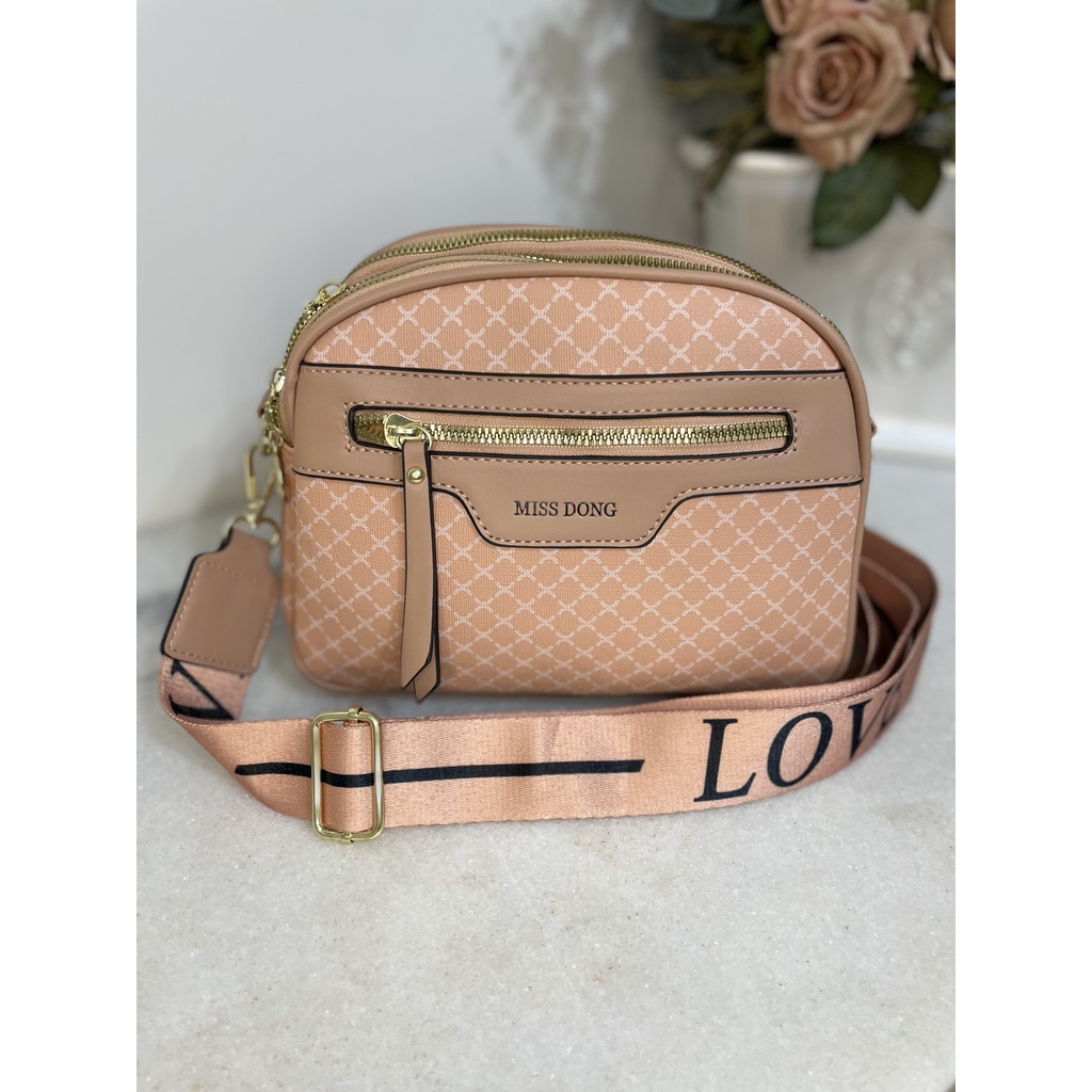 BOLSA FEMININA TRANSVERSAL MISS DONG MD2 | Shopee Brasil