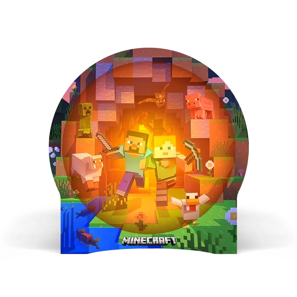 Luminária Circular Minecraft Classic | Shopee Brasil