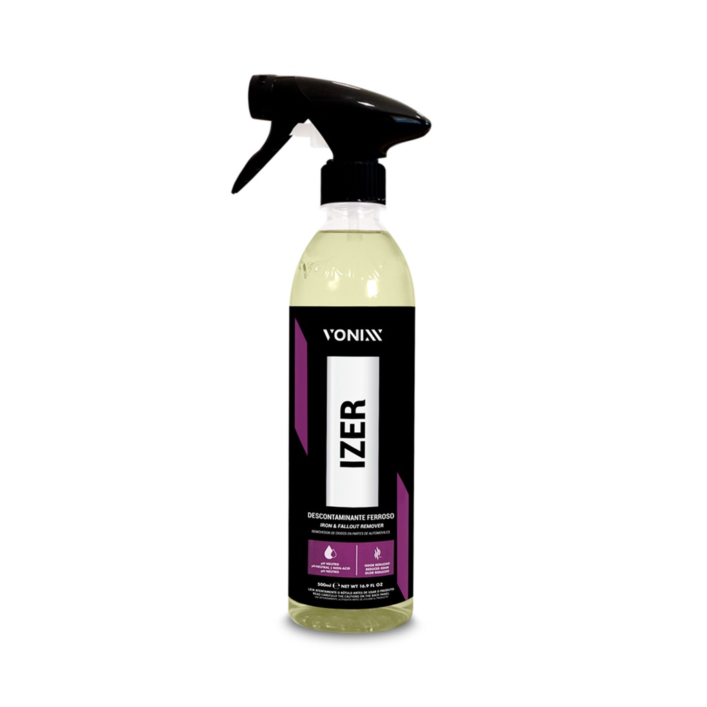 VONIXX IZER LIMPA RODAS DESCONTAMINANTE FERROSO 500ML | Shopee Brasil