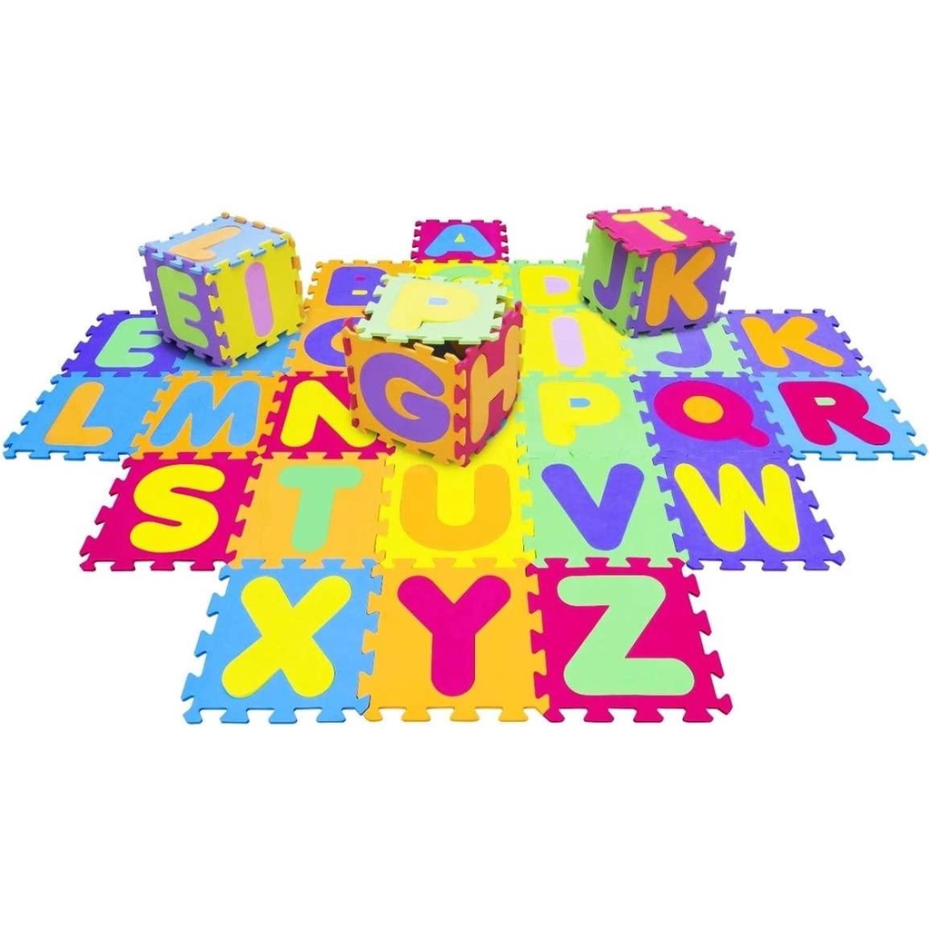 Tapete Infantil Tatame, Educativo, Alfabeto, EVA, 26 Peças 8mm | Shopee ...