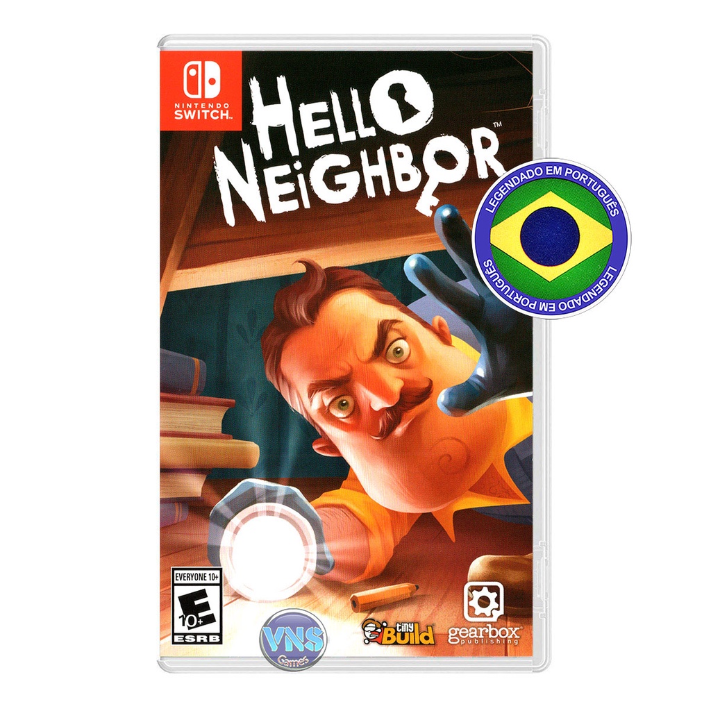 Hello Neighbor - Switch - Mídia Física Novo Lacrado | Shopee Brasil