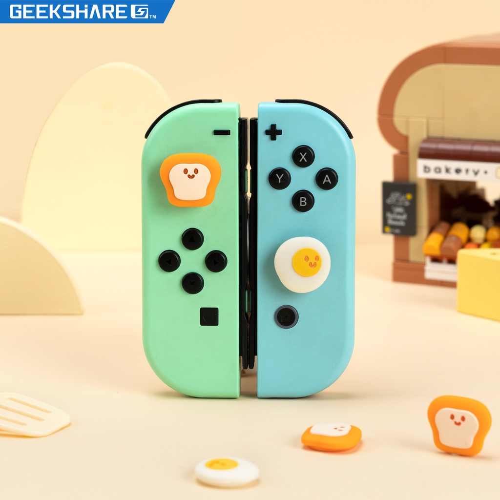 Geekshare Toast Tema Torradas Tampas De Silicone Para Nintendo Switch ...