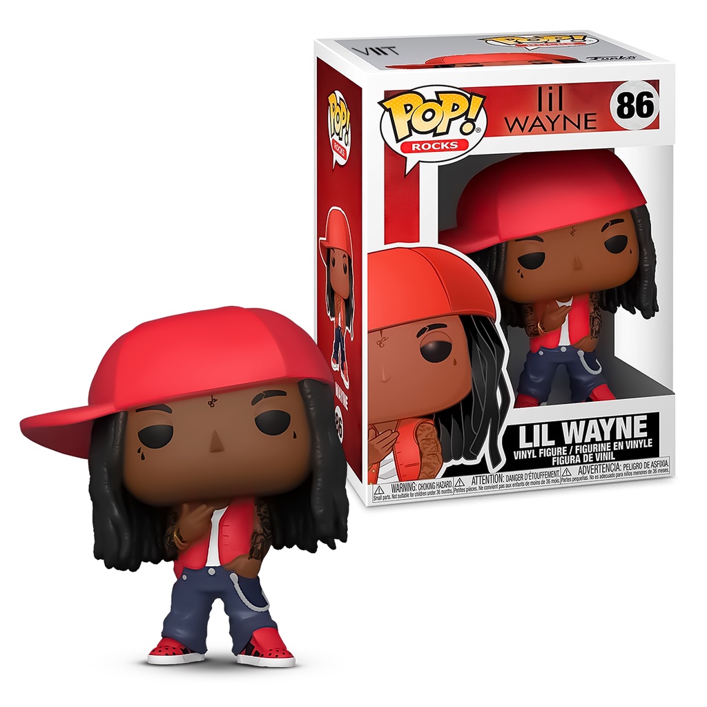Funko Pop! Lil Wayne Rapper Americano - Rocks #86 - Nota Fiscal ...