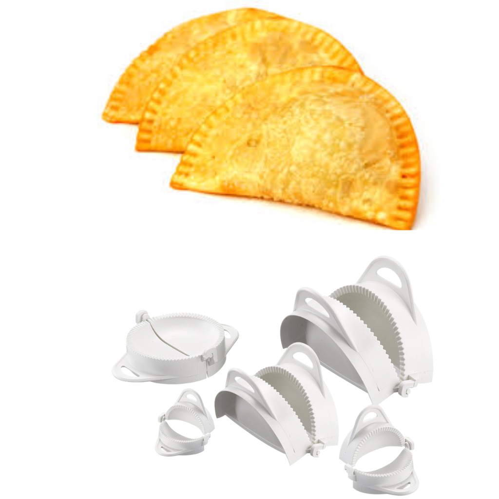Kit Com 5 Tamanhos De Forma Molde Para Pastel, Salgados | Shopee Brasil