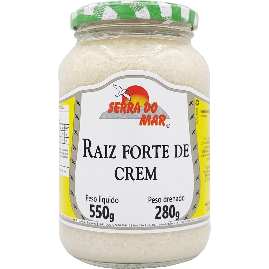 Raiz forte de crem 280g - Serra do Mar | Shopee Brasil
