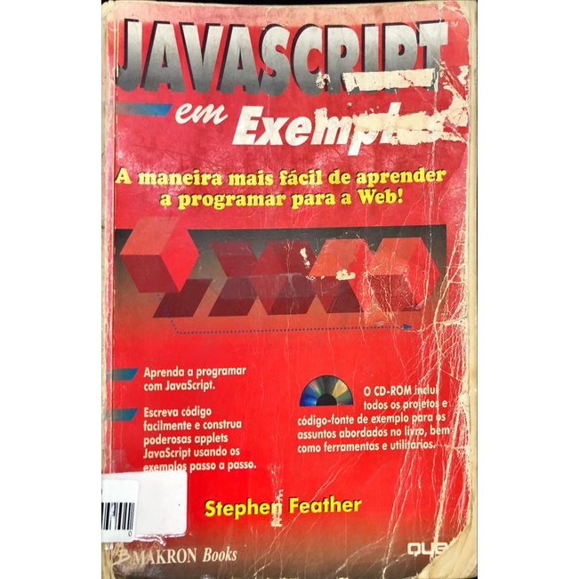 Livro Javascript em Exemplar A maneira mais fácil de aprender a ...