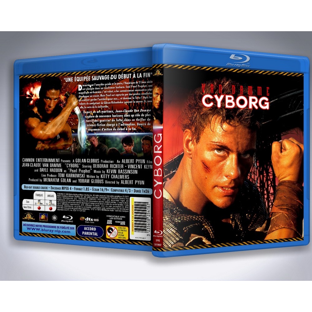Blu-ray: Cyborg [PERSONALIZADO] | Shopee Brasil