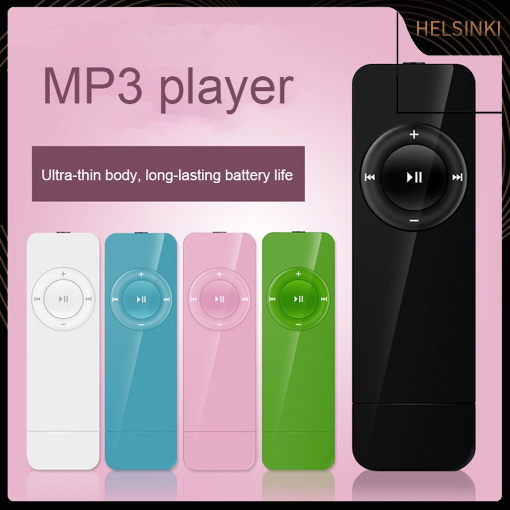 Mini Portable Rechargeable Mp3 Music Player For Home | Shopee Brasil