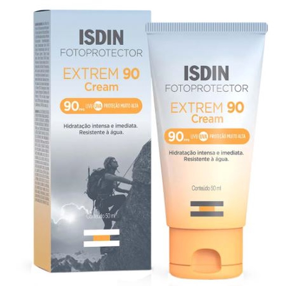 Isdin Fotoprotetor Extrem FPS 90 Cream 50ml | Shopee Brasil