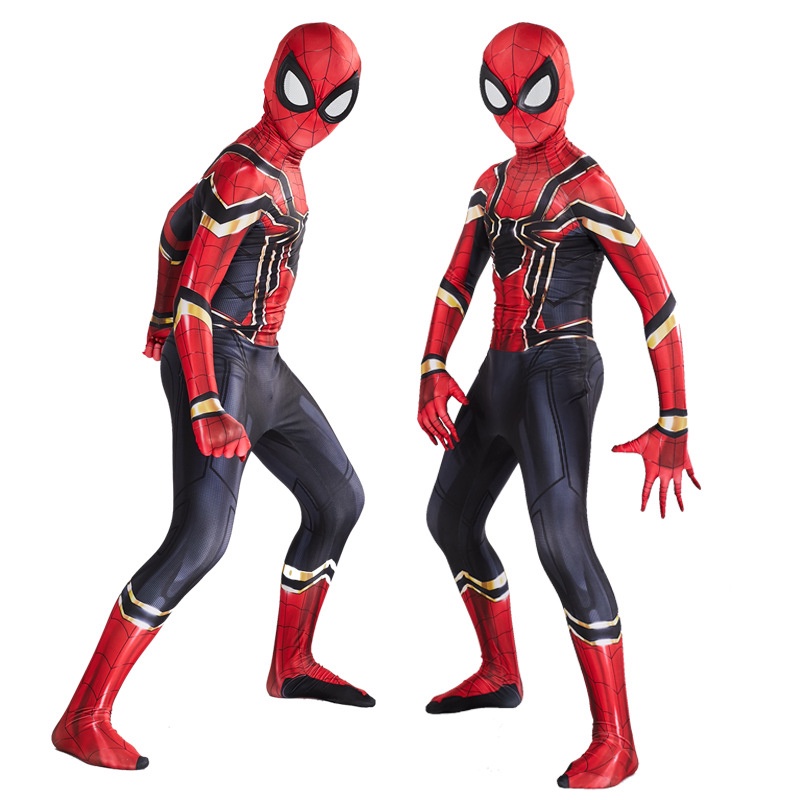 Homem-Aranha Fato De Ferro Para O Lar Super-Herói Salto Cosplay ...