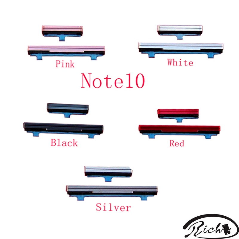 Botão Liga/Desliga E Volume Para Samsung Galaxy Nota10 N970F N970DS N970 Nota 10 Plus N975 N9750 ...