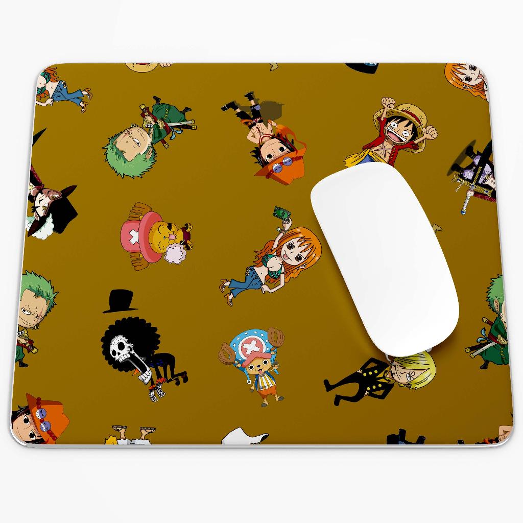 Mouse Pad One Piece Luffy Chopper Nami Zoro Full | Shopee Brasil