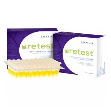 Uretest - Teste De Urease Kit 50 Teste Renylab | Shopee Brasil